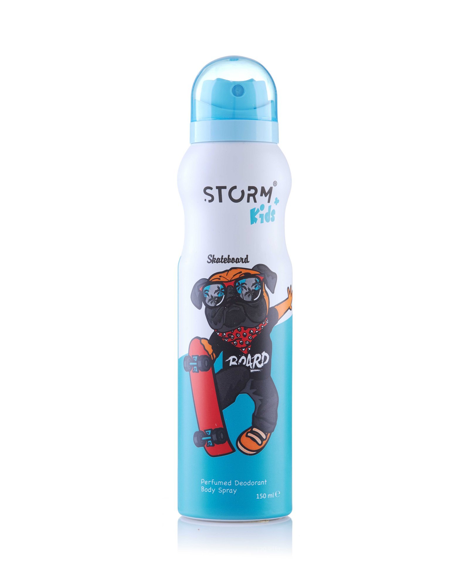Skateboard Storm Kids Body Spray 150ml - stormbodyspray.com